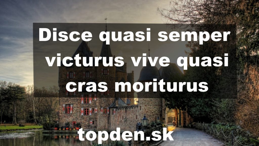 Latinské citáty 100 latinských citátů s překladem - Topden.sk