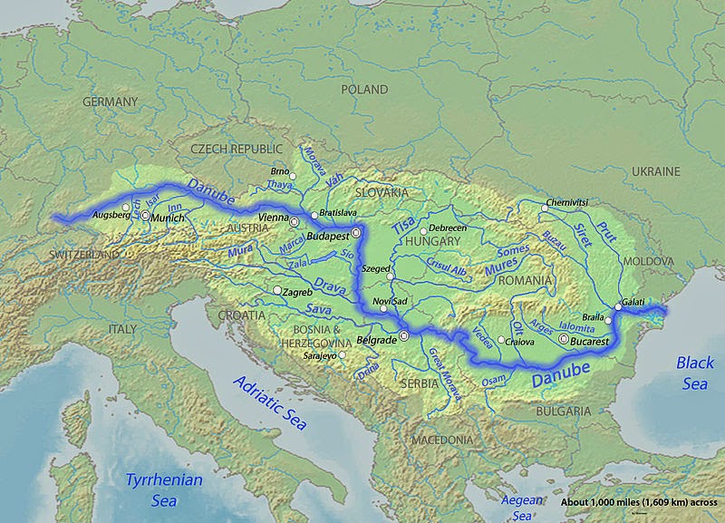 Kde se Dunaj vlévá do Dunaje: cesta řeky - Topden.sk